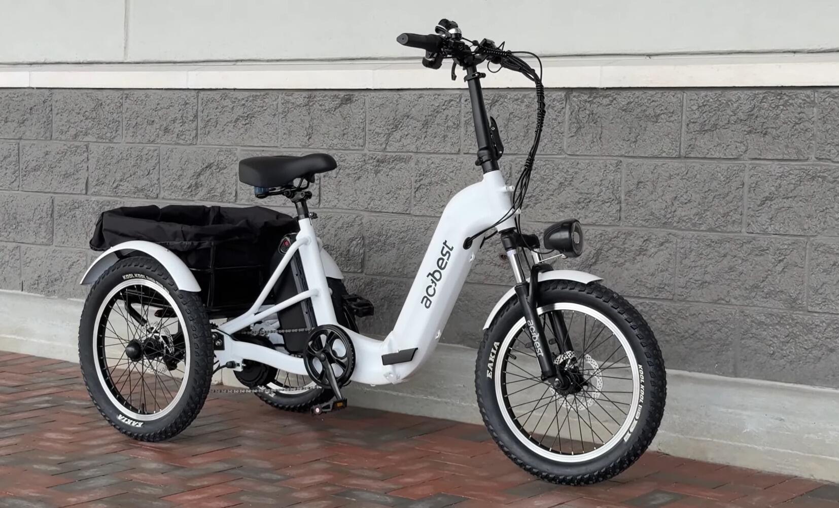 Folding 3-Wheel Electric Bike | Stable & Portable Ride – actbest