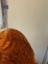 Deep Wave Ginger Bob Closure Wig Brazilian Human Hair Curly Wig Short ...