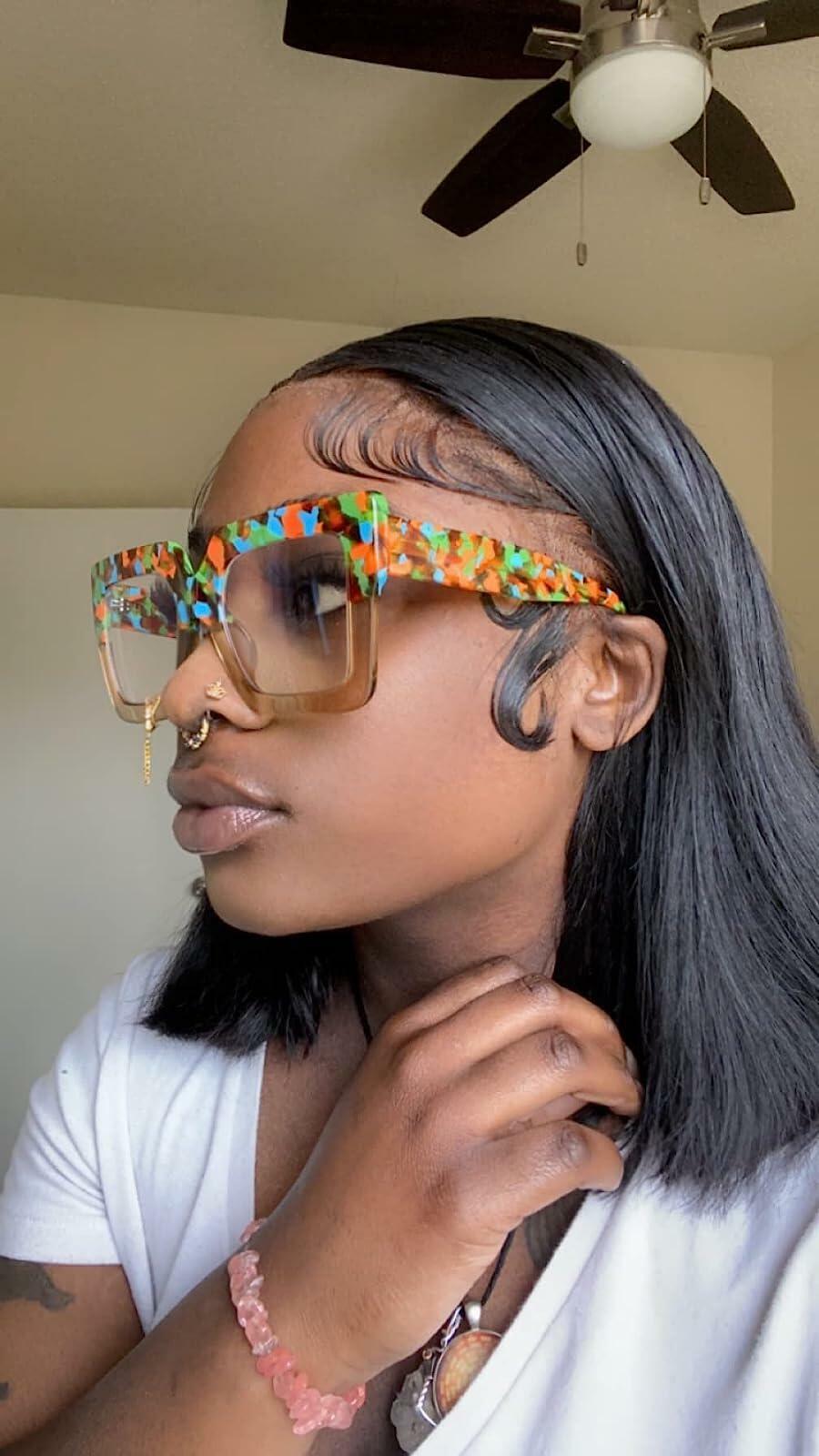 Straight Hair BOB Ready To Wear HD Transparent Lace Closure Wig ...