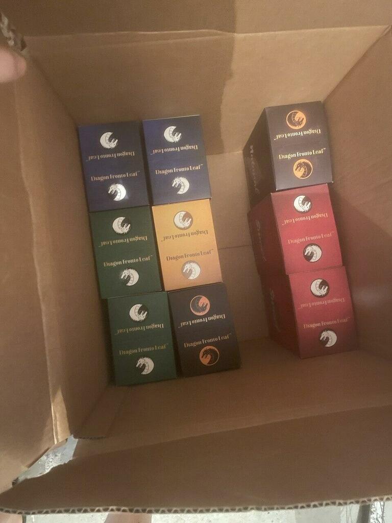 Sweet Dragon Fronto Leaf Box - Premium All-Natural Dark Whole Leaf ...