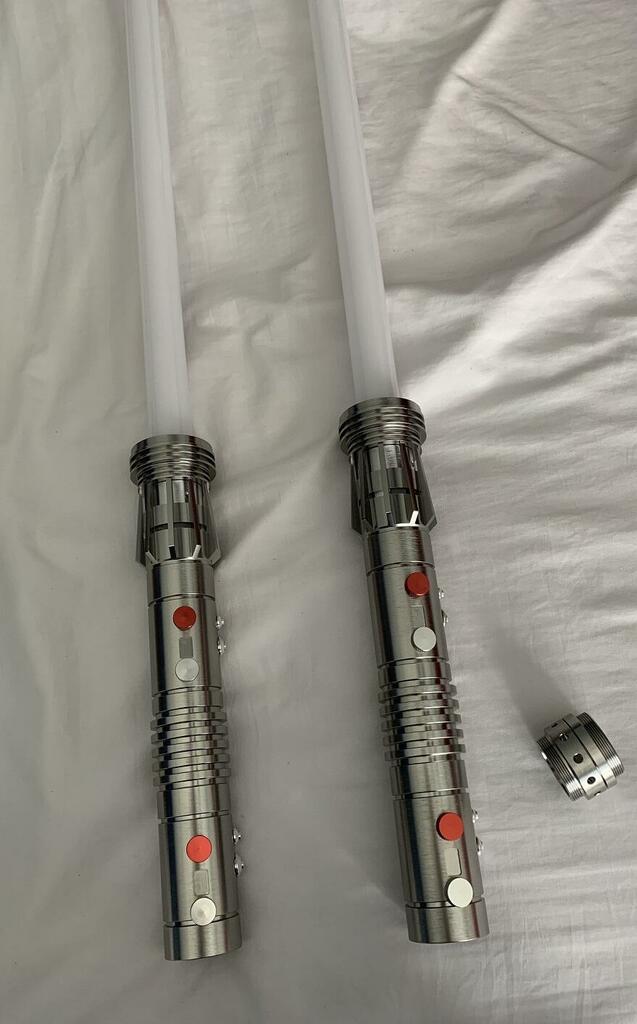 Maul Double-Bladed Lightsaber | Realistic Lightsabers by DynamicSabers