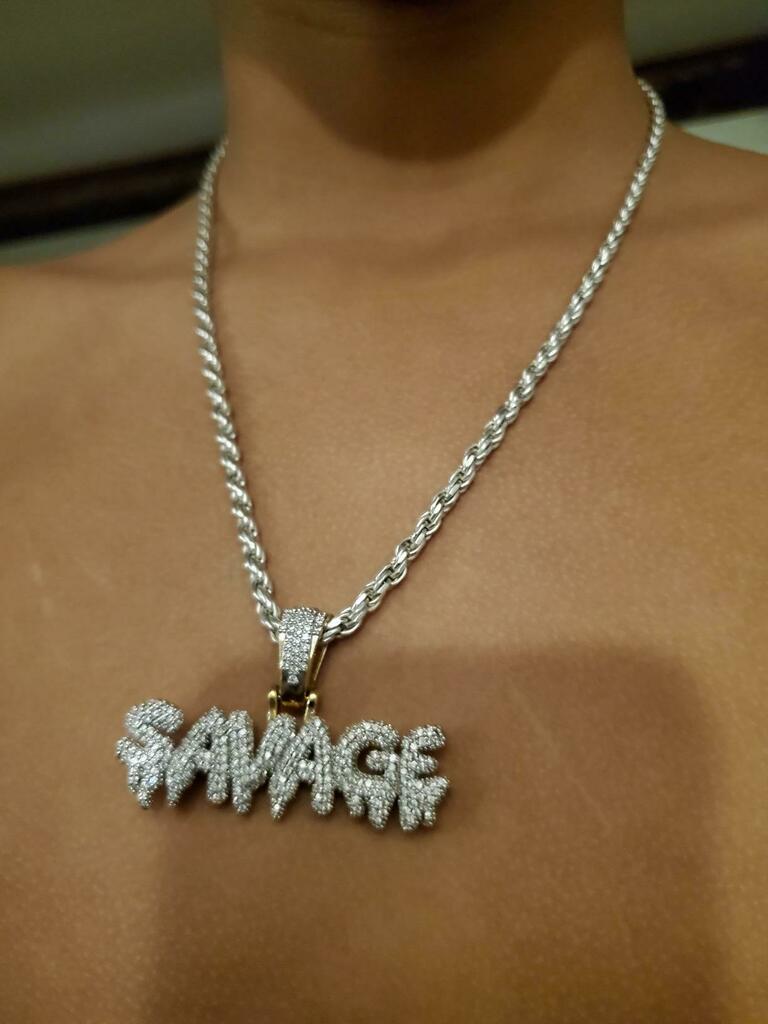 SAVAGE PENDANT & CHAIN SET – Feogi