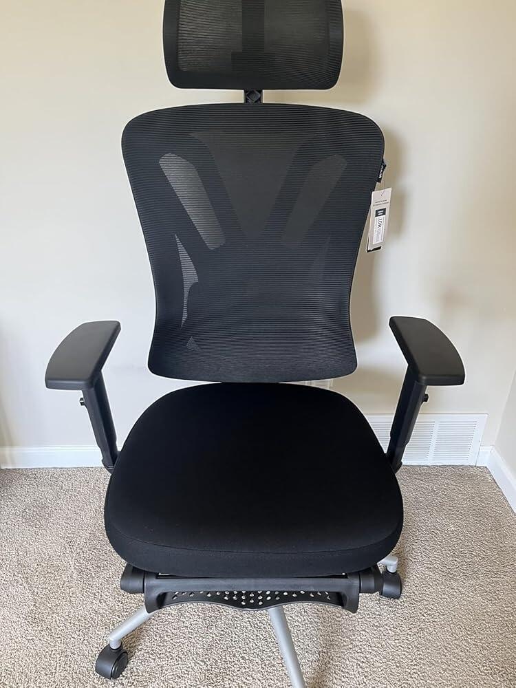 HBADA P5 Ergonomic Office Chair with Footrest