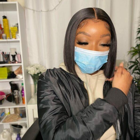 Jessie's Wig Top Quality Brazilian Human Hair Lace Front Closure Wigs ...