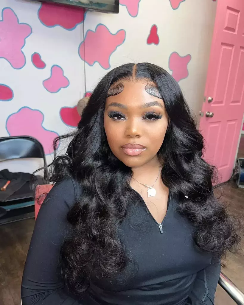 Body Wave Pre Cut Lace Preplucked 5x6 Wig Glueless Crystal HD Lace Wig ...