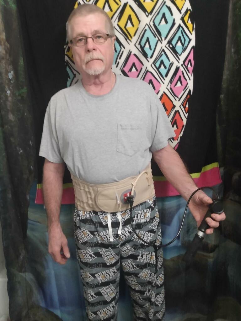 Original Neurogena plus lower back support belt