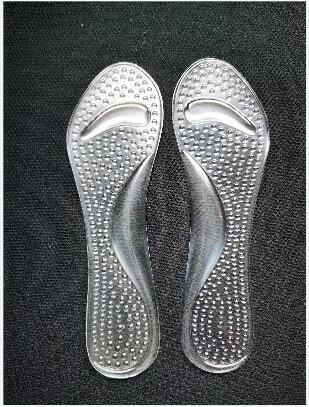 OCW Transparent Shoes Pads Silicone Gel Insoles for Womens Durable Com ...