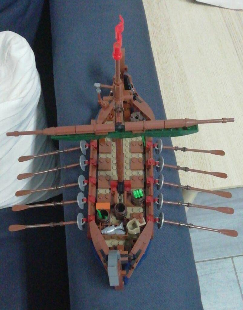 Viking Longship Building Blocks