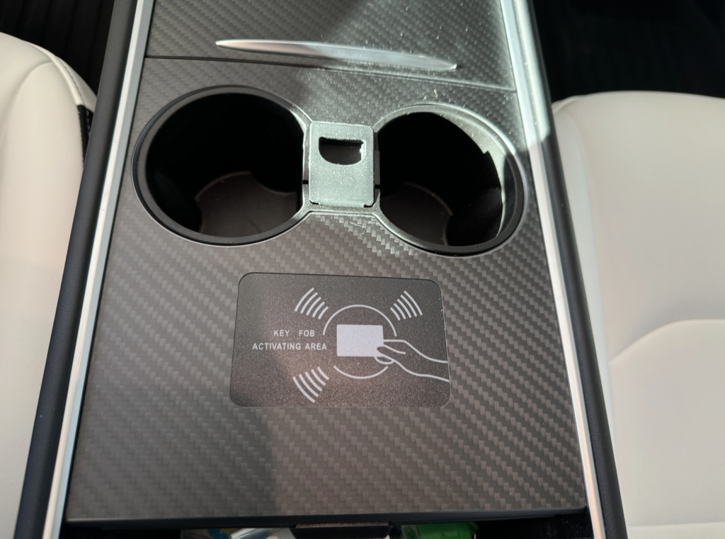 Center Console Carbon Fiber Console Wrap Kit for Tesla Model 3 & Y – Hub