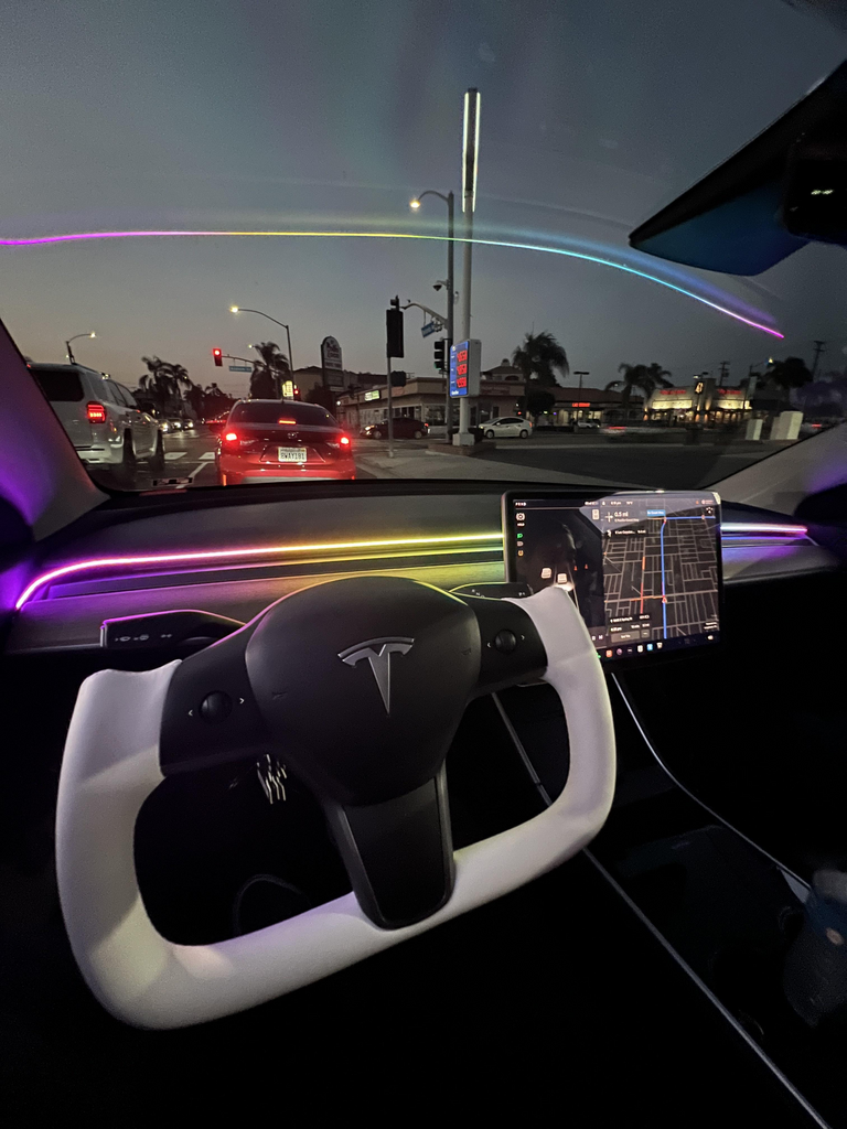 RGB Dash Light for Tesla Model S, 3, X, Y – Hub