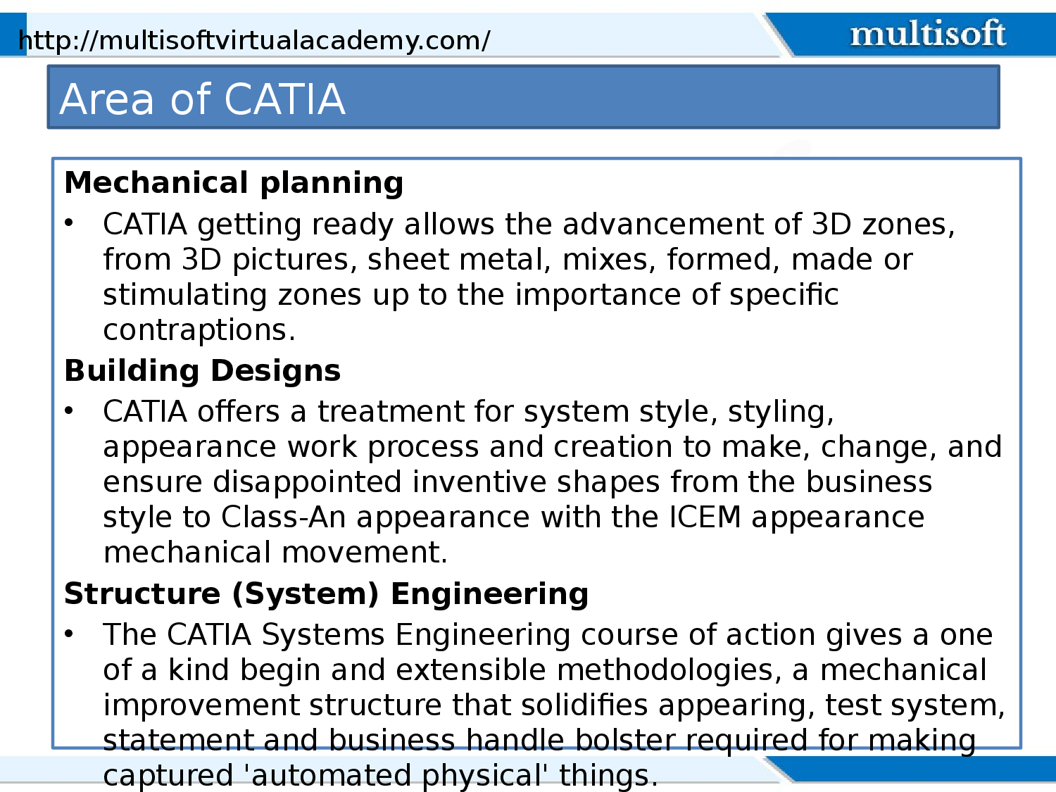 Online CATIA Training