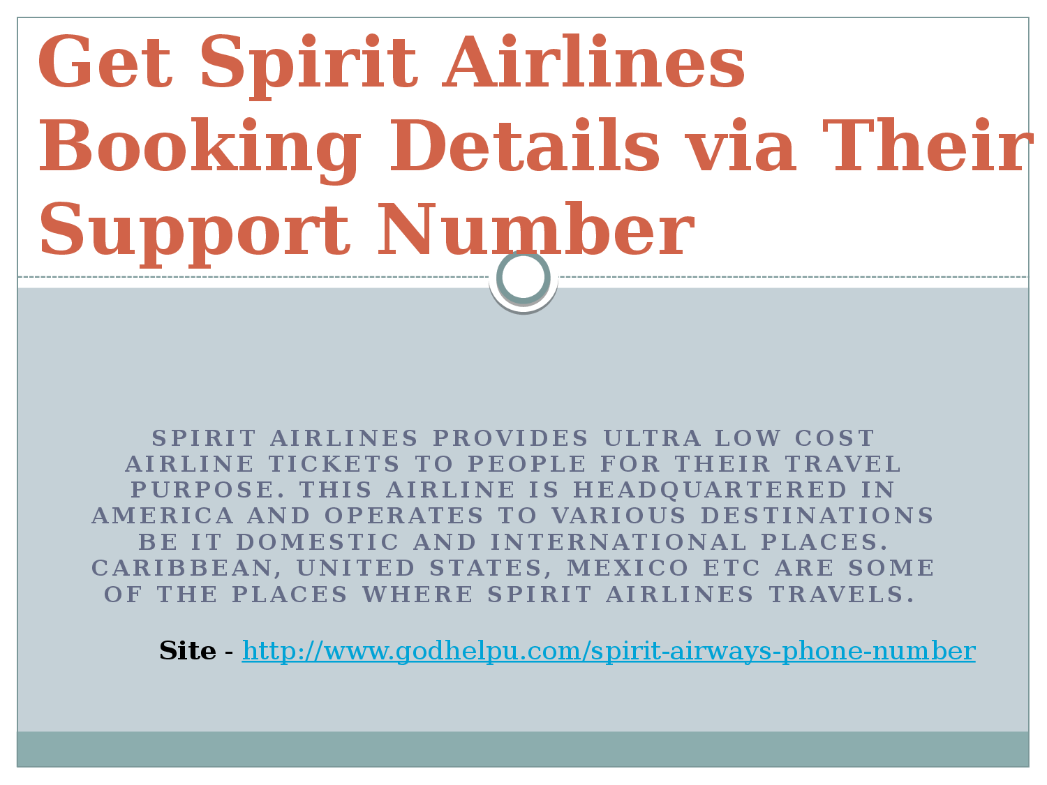Spirit Airlines Reservations|Customer Service Number