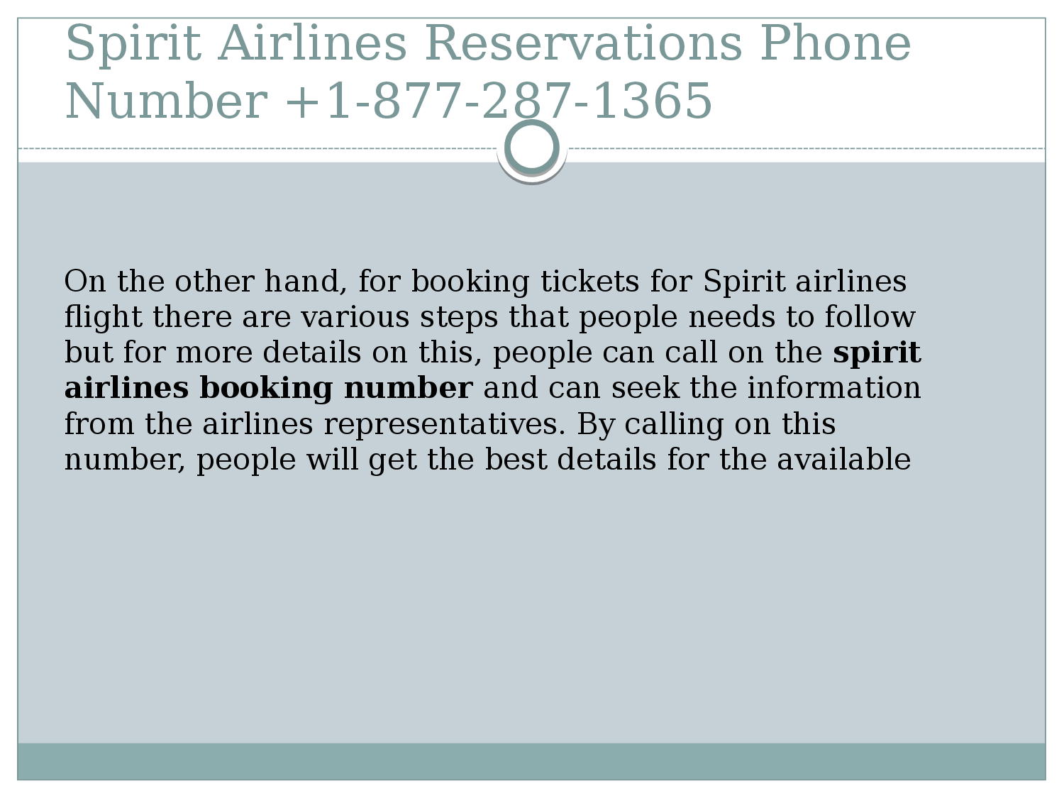 Spirit Airlines Reservations|Customer Service Number