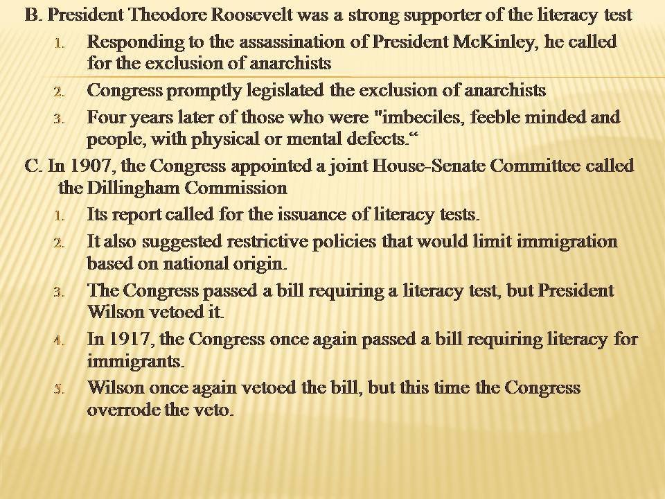 David Ford Avon CT - Immigration Law’s history in the United States