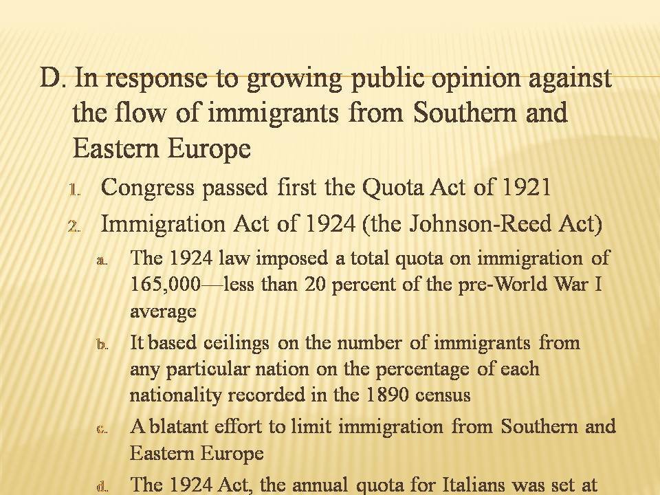 David Ford Avon CT - Immigration Law’s history in the United States
