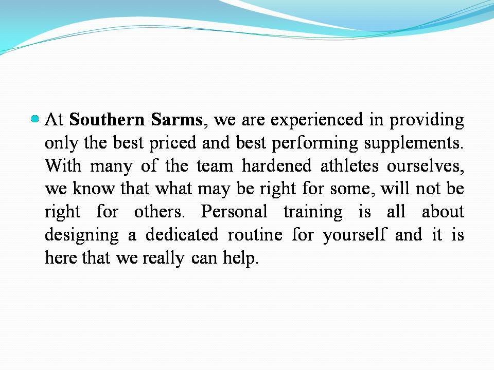 Southern Sarms - What you require to know about bodybuilding ...