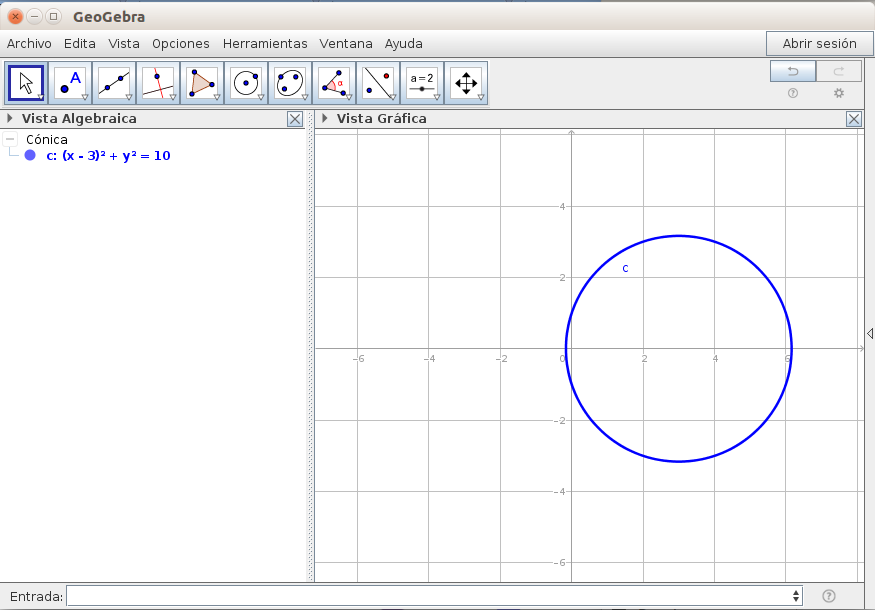 Taller "Usos pedagógicos y didácticos de GeoGebra" - Sesión 1