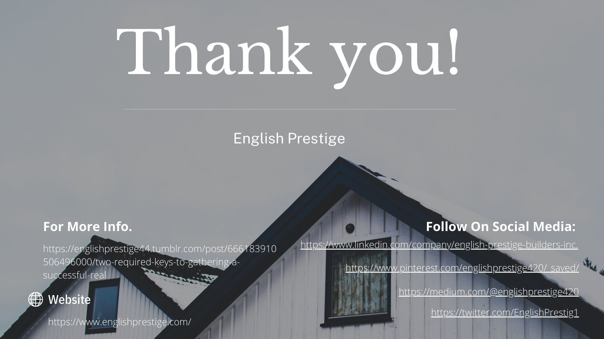 English Prestige