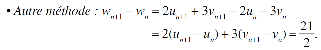 Suites arithmétiques - Suites géométriques