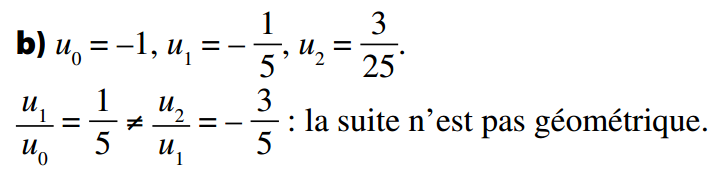 Suites arithmétiques - Suites géométriques