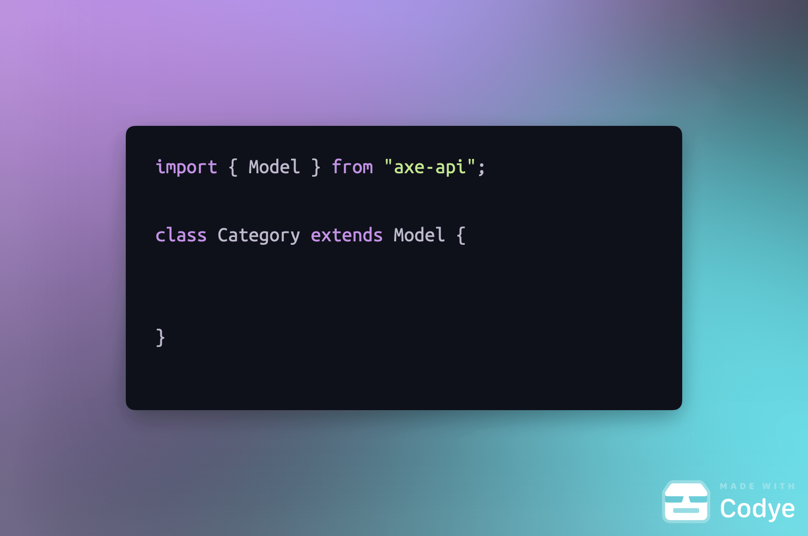 Axe APIRedefining Rest API Development