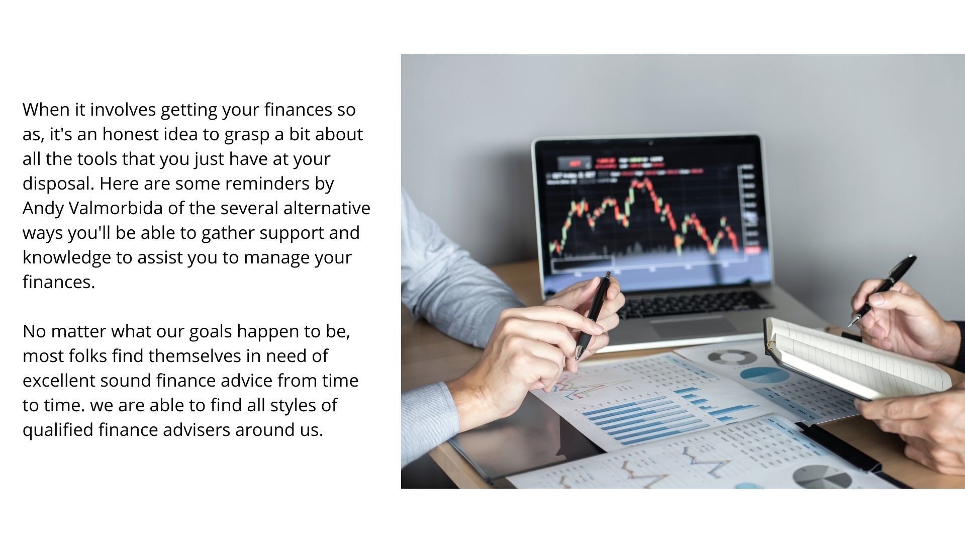 Andy Valmorbida | Finance Options - An overview