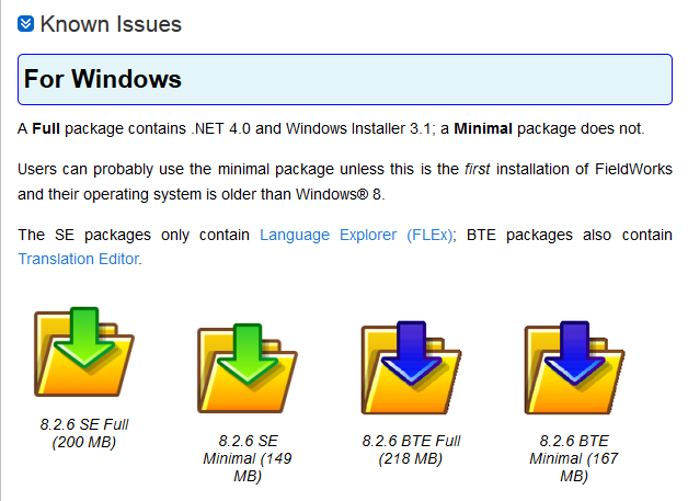 Fieldworks Language Explorer