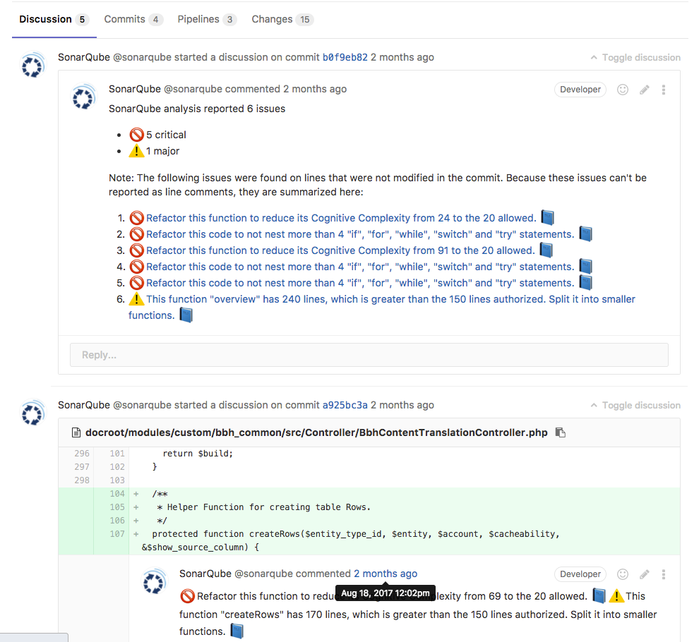Good Code with Sonar