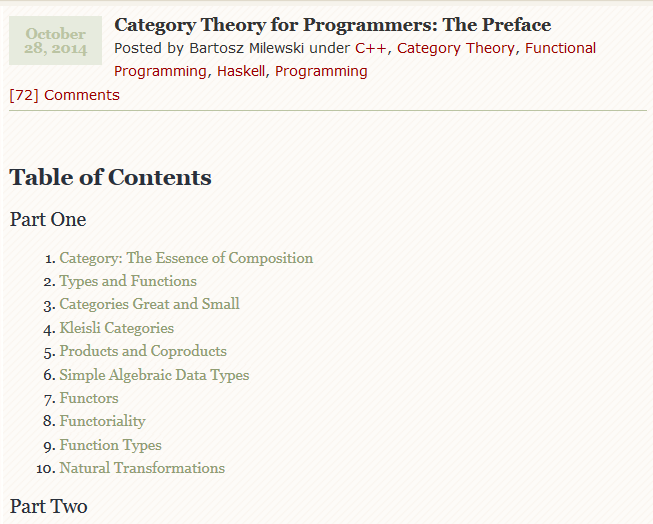 A Little Bit of Category Theory Goes a Long Way