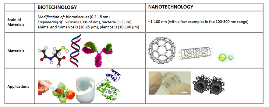 What is the differences between BioTechnology and NanoTechnology? by Omni Nano