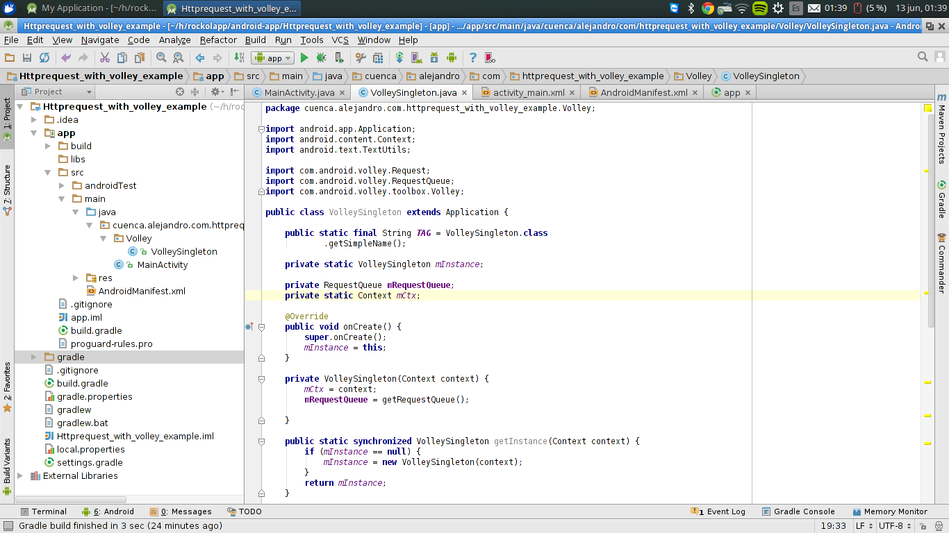 Conectar web service con android usando volley