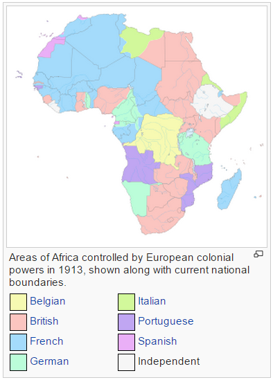 French West Africa and the Caribbean