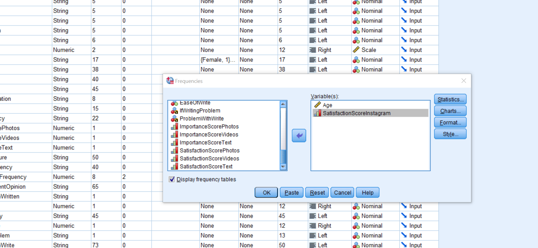 Cleaning Survey Data Cleaning Survey Data