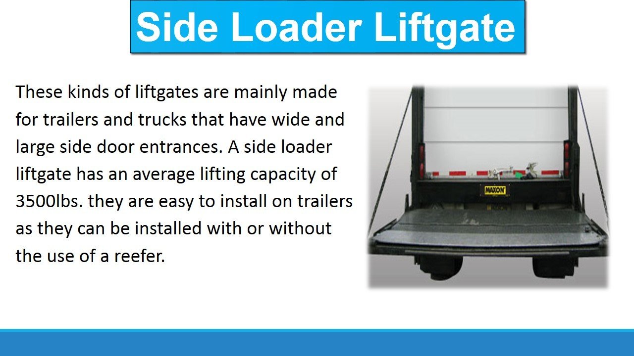 Popular Types of Liftgates for Quality Storage and Easy Transportation