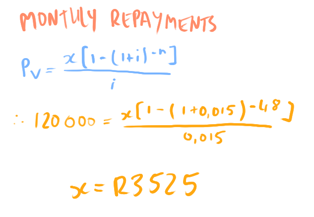 Grade 12 - Finance, Growth and Decay