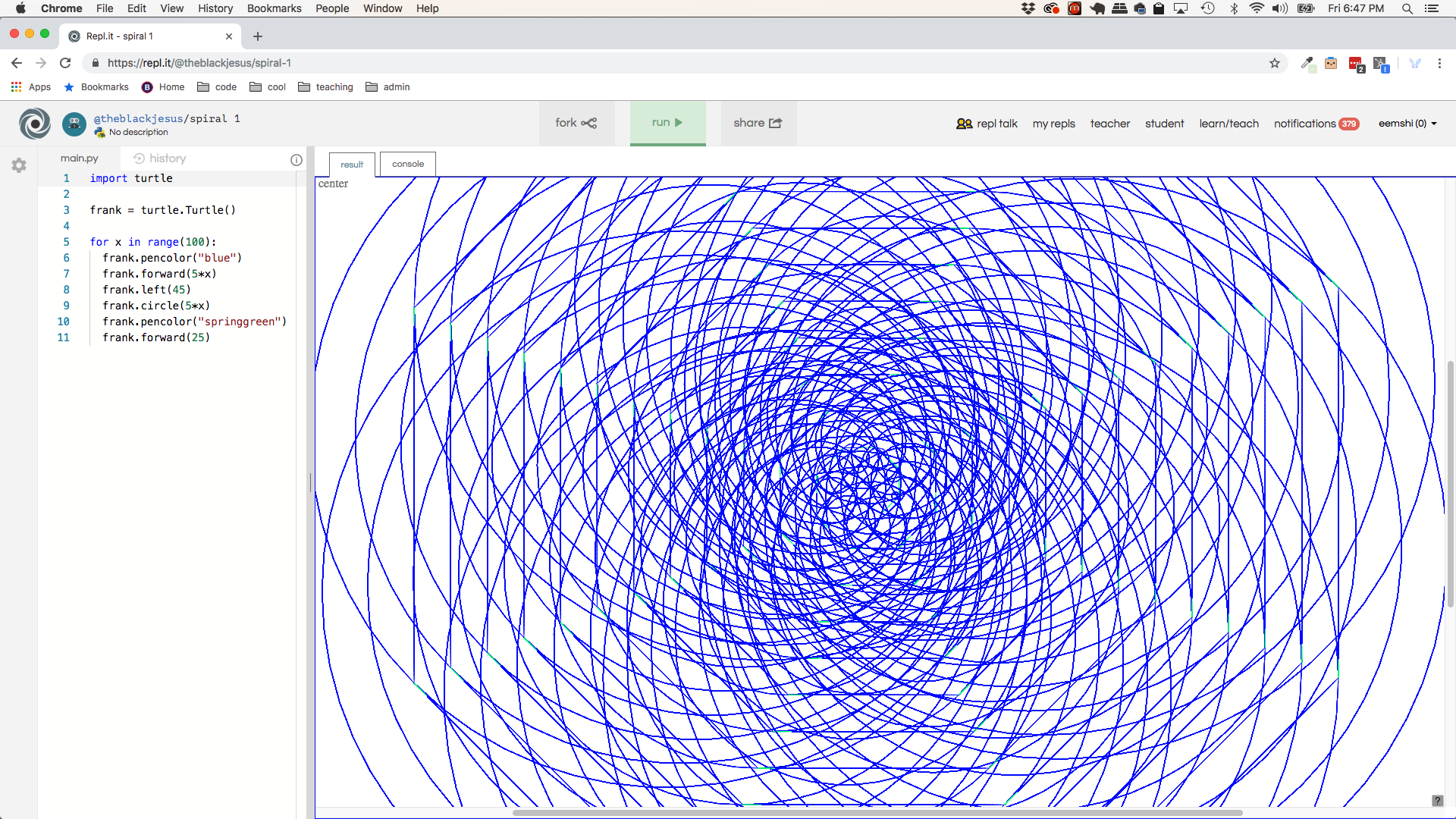 Python Turtle Code Art