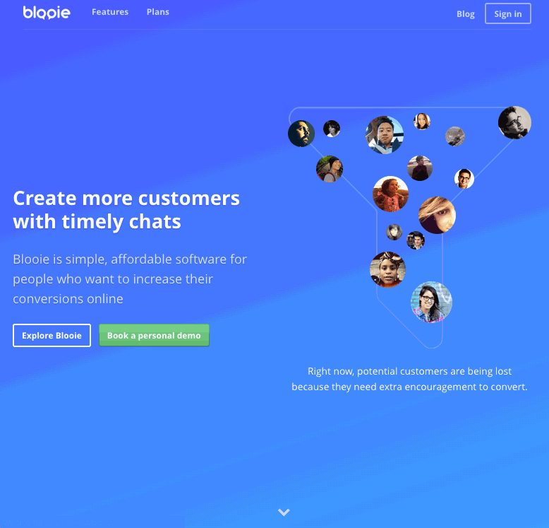 Blooie the Server Melting Chat Platform