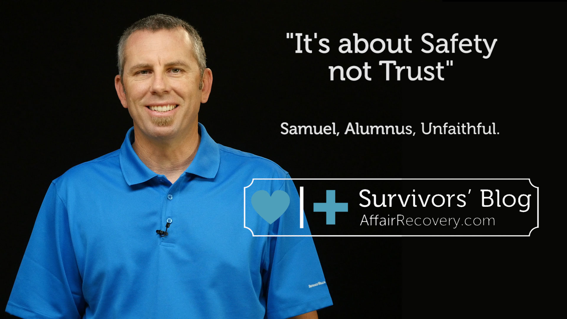 It's About Safety, Not Trust | Affair Recovery