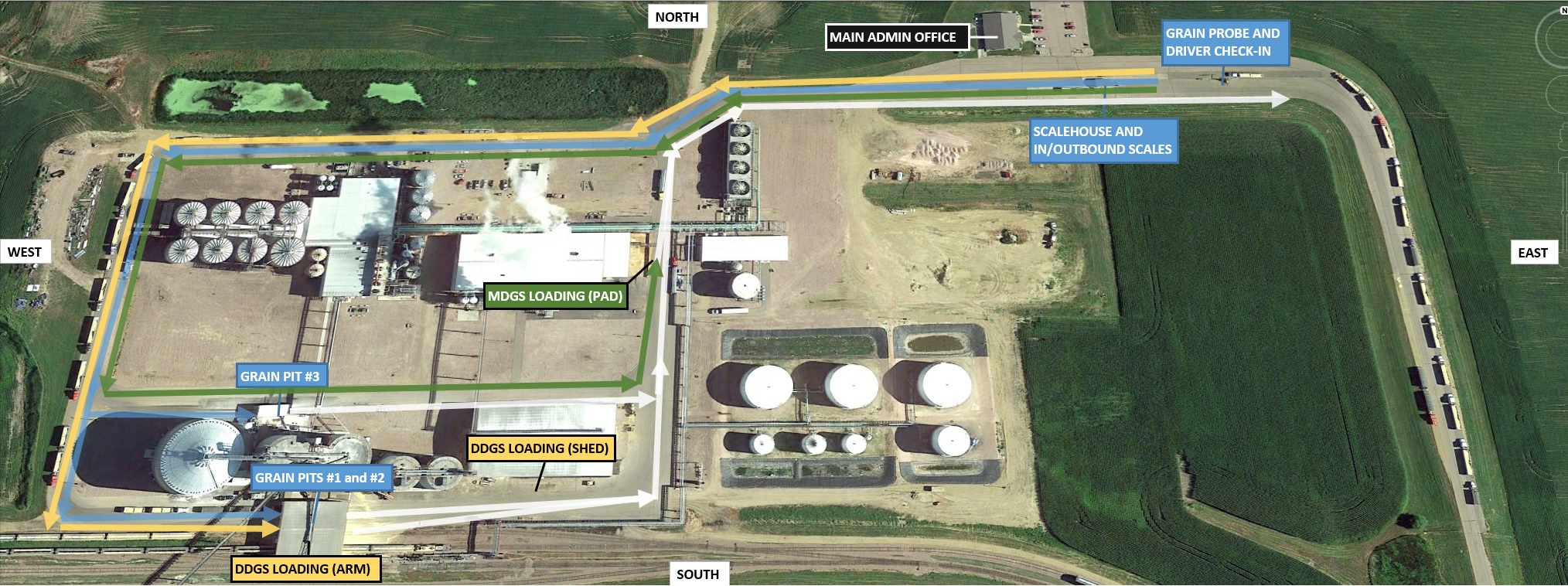NuGen Energy, LLC - Traffic Flow Map