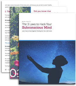 The 3 Laws to Hack Your Subconscious Mind | Brian Tracy Int.