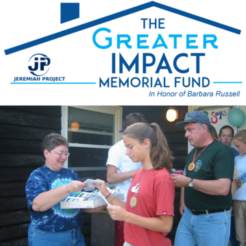 Jeremiah Project | Greater Impact Memorial Fund