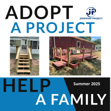 Jeremiah Project | Adopt a Project