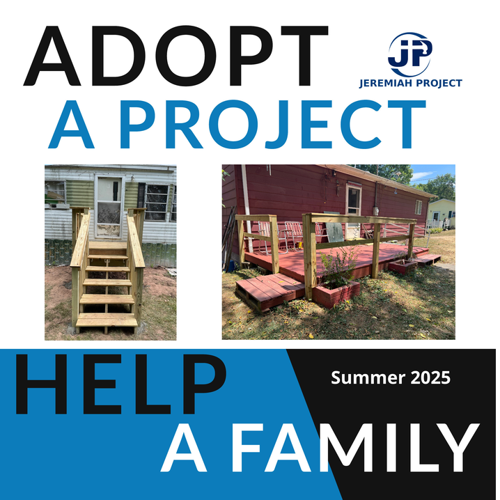 Jeremiah Project | Adopt a Project