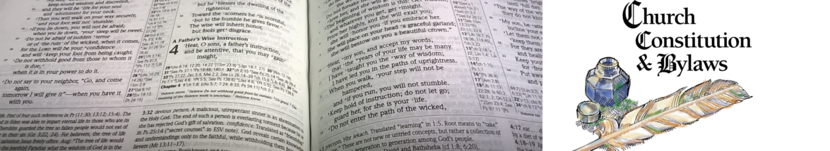Immanuel Lutheran Church | Constitution/Bylaws