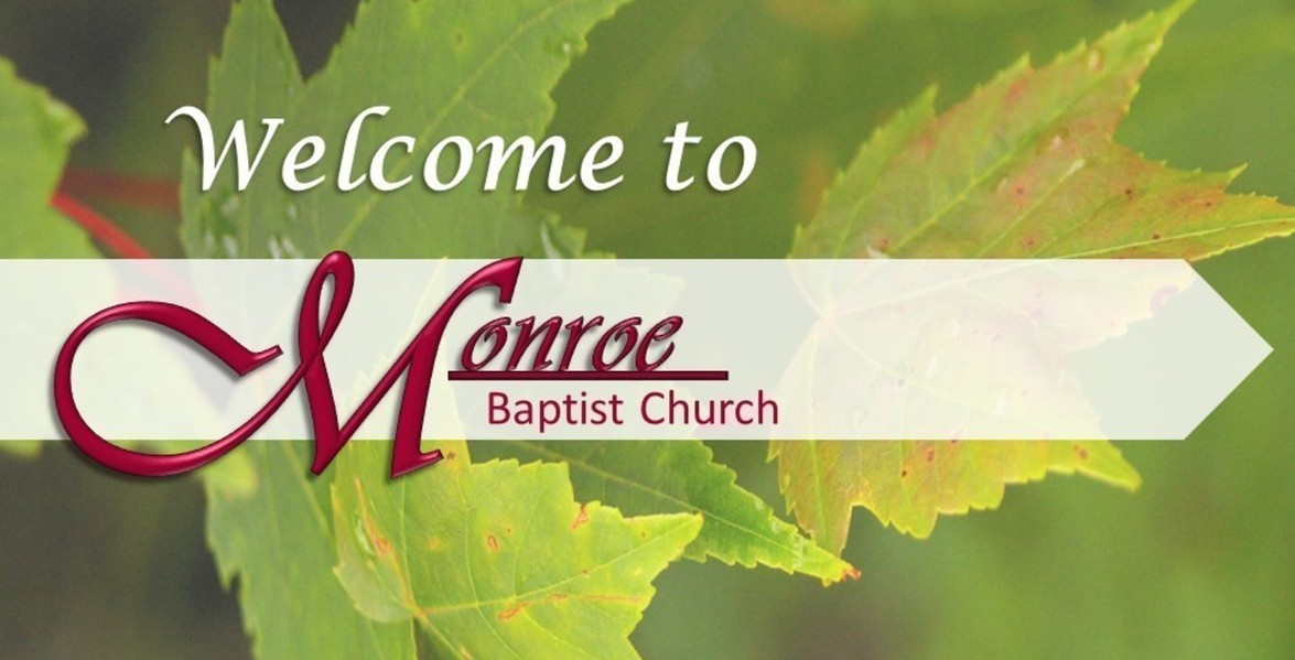 Monroe Baptist Church | Home