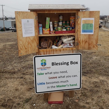 First Christian Church of Wood River | BLESSING BOX