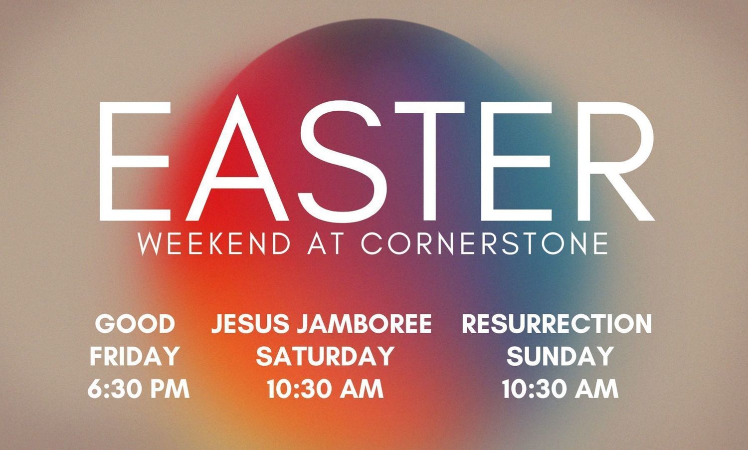 Cornerstone Church of the Nazarene | Easter