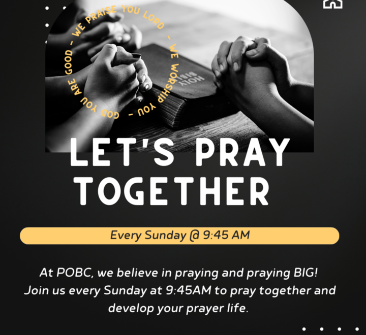 Portland Open Bible Church | Pray Big