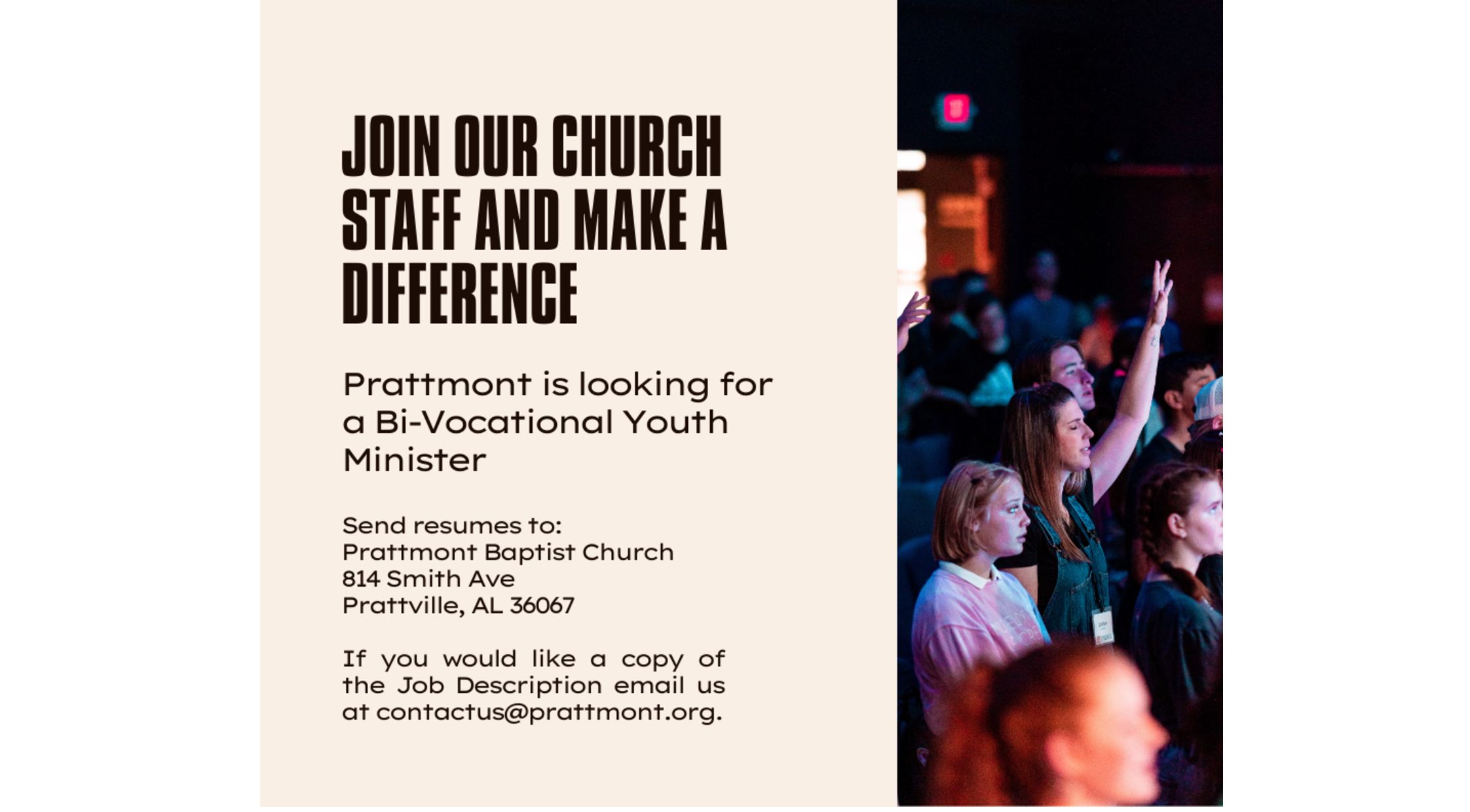 Prattmont Baptist Church | Home