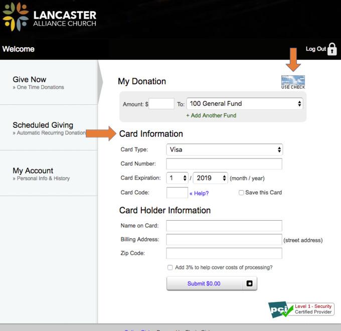 Lancaster Alliance Church | Step-by-Step Inst (prior to 12/2025